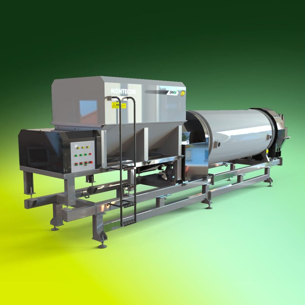 SECADOR ROTATIVO HORIZONTAL 4m3 - Montecor